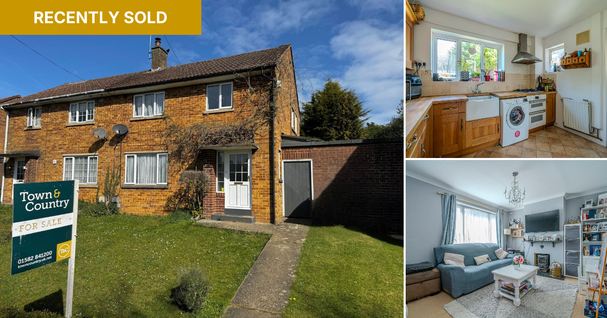 3 bed semi-detached house for sale in Cowper Road, Markyate, AL3 | Town ...