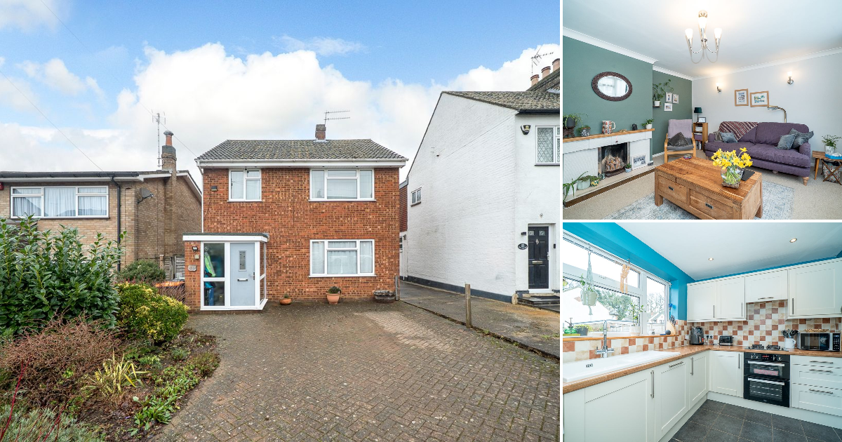 3 bed detached house for sale in Summer Street, Slip End, LU1 | Town ...